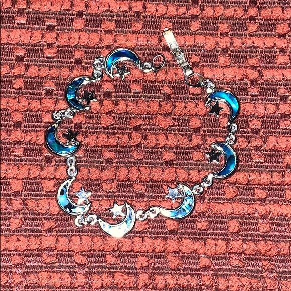 Jewelry | Blue Moon And Stars Bracelet | Poshmark